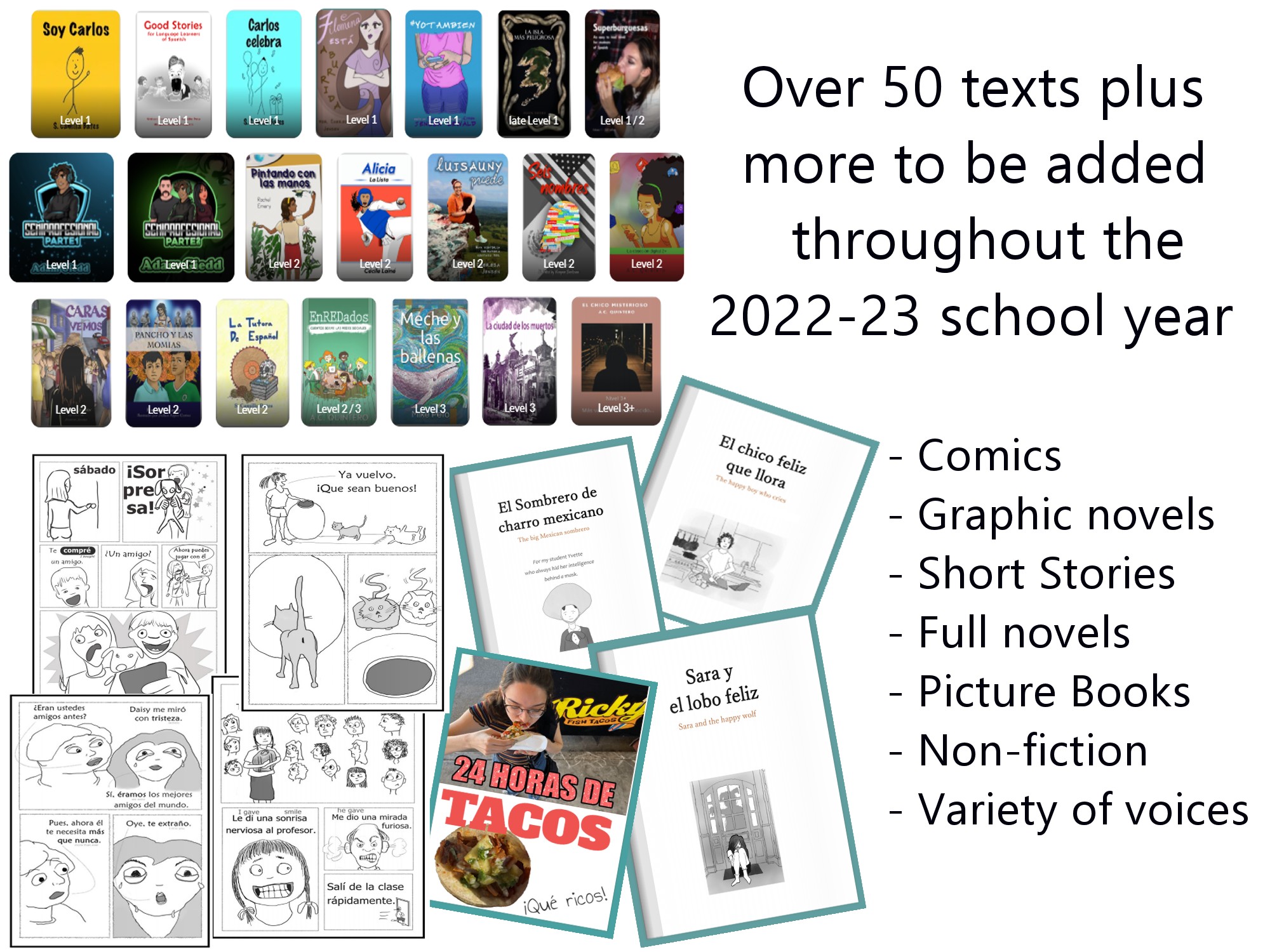 novels short stories comics and more – My generation of polyglots